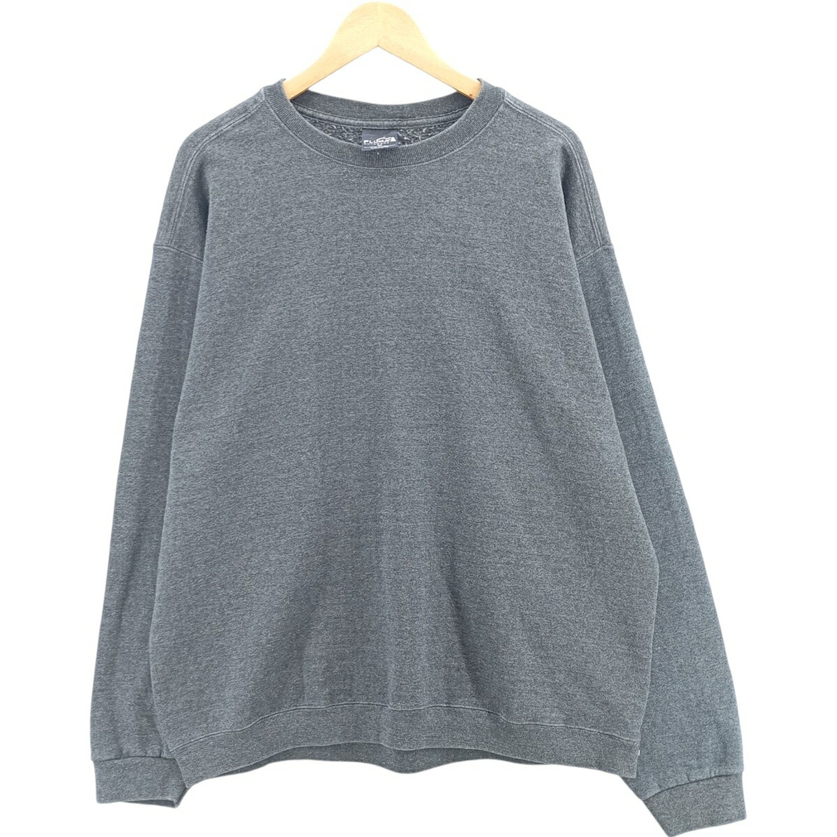 商品詳細 ブランド・PLUMA・ 特徴・クルーネック(丸首)・長袖・ヴィンテージ・ モデル/形状・無地 ブランクスウェットシャツ トレーナー・ 素材・コットン:80%・ポリエステル:20%・ 色・グレー系 灰色・ 柄・無地・ 生産国・メキシ...