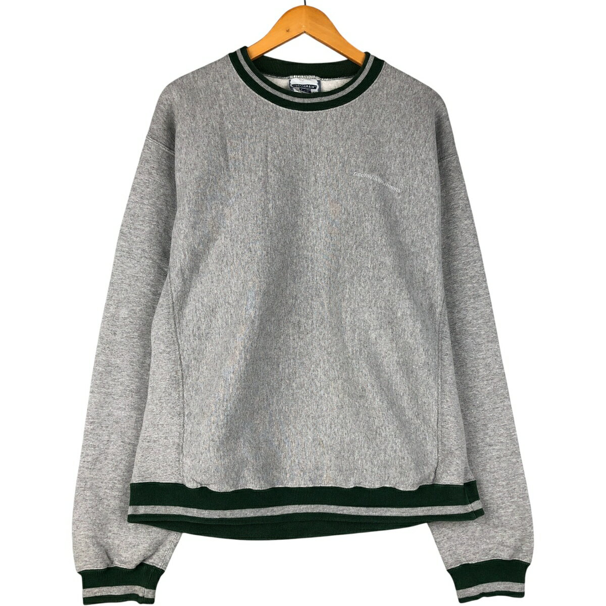 商品詳細 ブランド・Lee・リー・ 特徴・クルーネック(丸首)・長袖・ヴィンテージ・ラインリブ・ モデル/形状・スウェットシャツ トレーナー・ 素材・コットン:50%・ポリエステル:50%・ 色・グレー系 灰色・ 柄・刺繍・ 生産国・不明・...