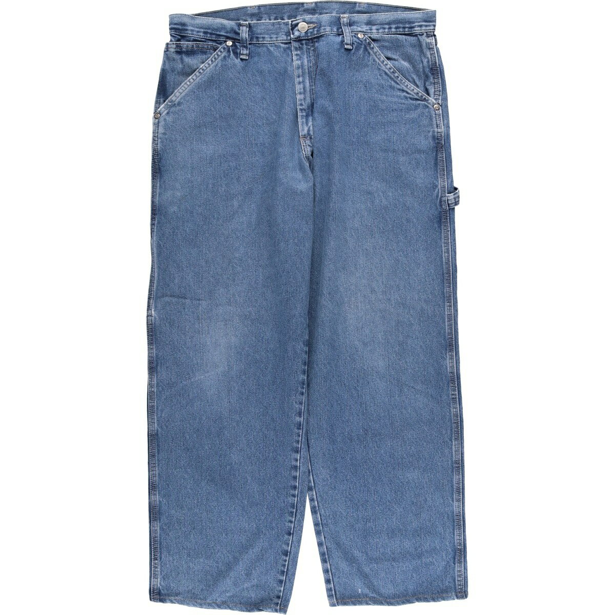 商品詳細 ブランド・Wrangler・ラングラー・ 特徴・ジッパーフライ・スパナポケット・ワイドパンツ・ハンマーループ・ モデル/形状・CARPENTER・デニムペインターパンツ・ 素材・コットン:80%・ポリエステル:20%・ 色・ブルー...