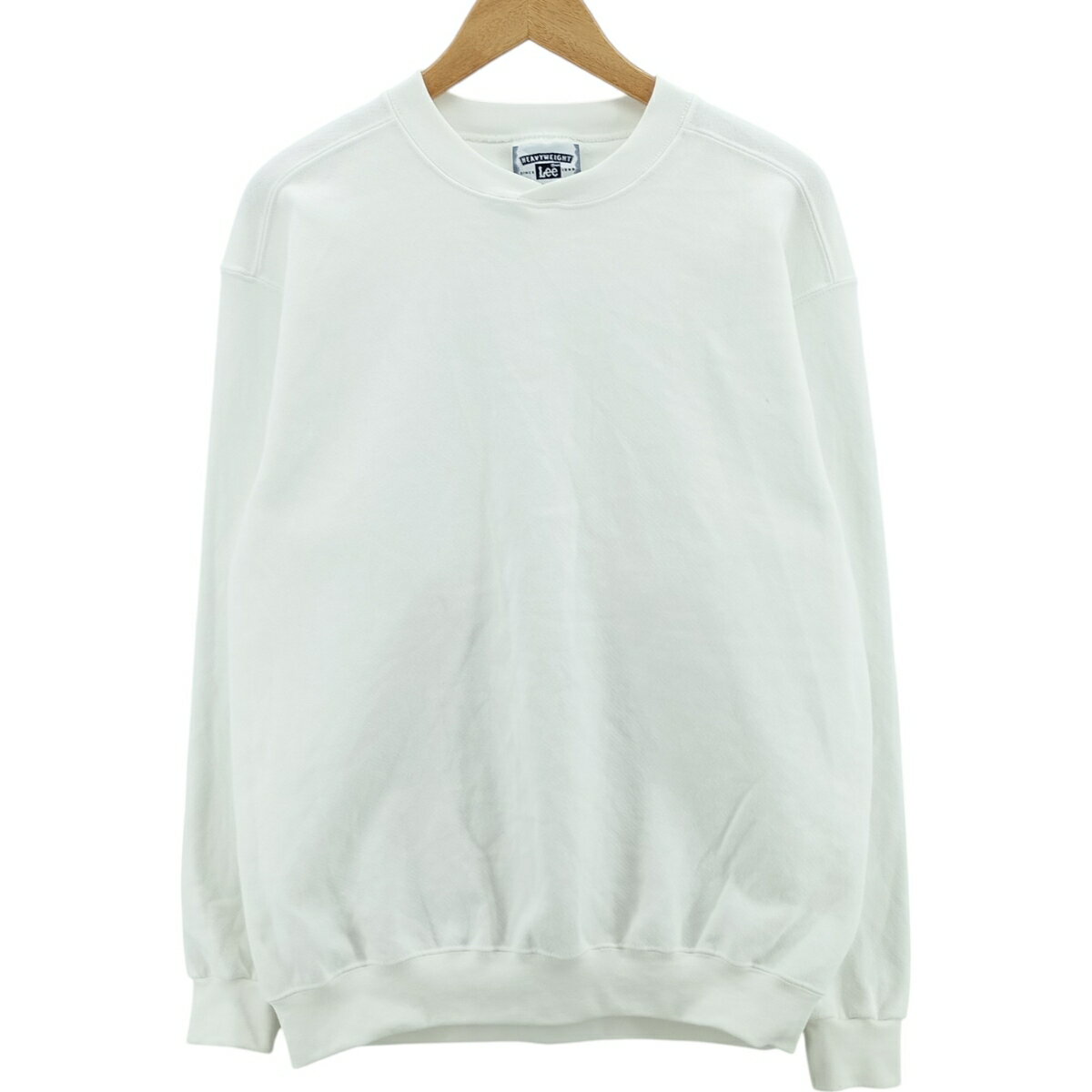 商品詳細 ブランド・Lee・リー・ 特徴・クルーネック(丸首)・長袖・ヴィンテージ・ モデル/形状・HEAVY WEIGHT・無地 ブランクスウェットシャツ トレーナー・ 素材・コットン:50%・ポリエステル:50%・ 色・ホワイト系 白色...