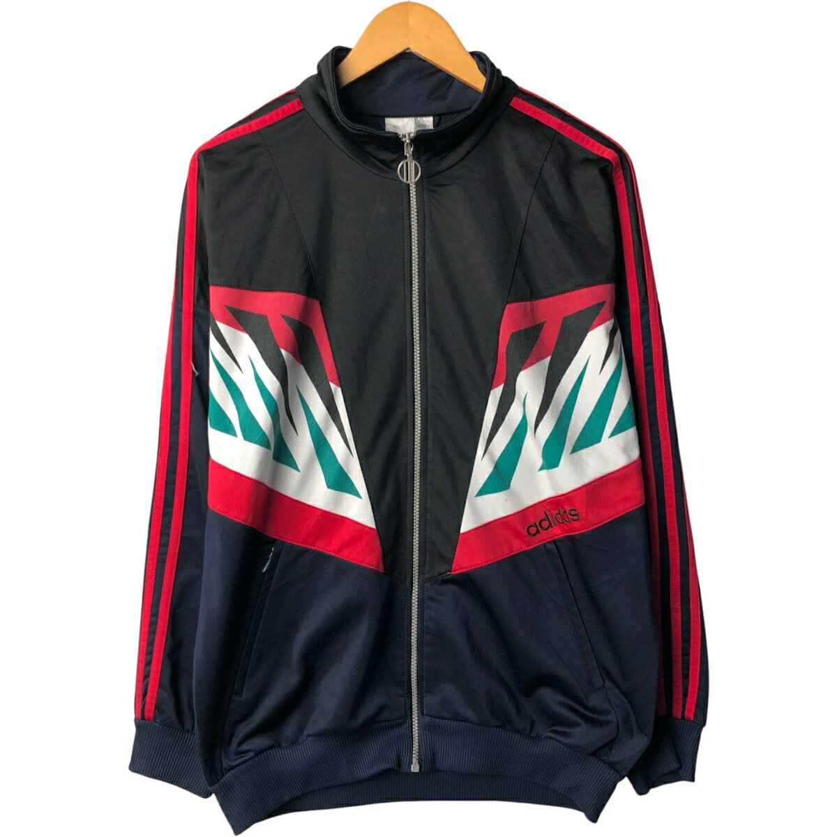 商品詳細 ブランド・adidas・アディダス・ 特徴・薄手・フルジップ・長袖・3本ライン・ラグランスリーブ・ モデル/形状・ジャージ トラックジャケット・ 素材・ポリエステル:100%・ 色・ブラック系 黒色・ネイビー系 紺色・ 柄・ロゴ刺...