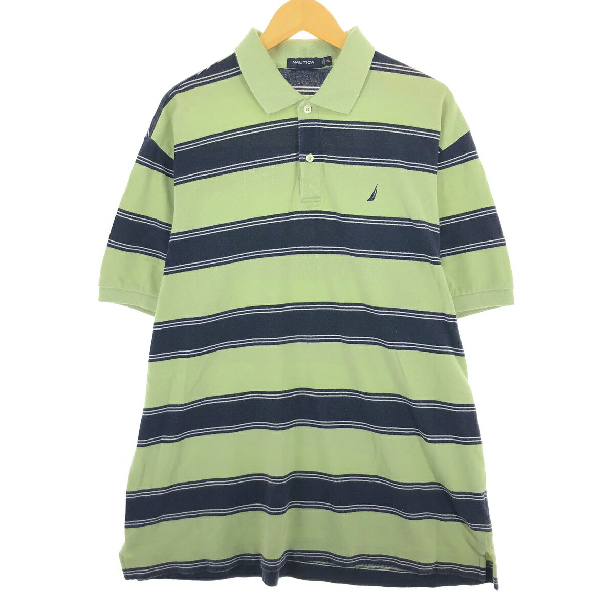 商品詳細 ブランド・NAUTICA・ノーティカ・ 特徴・レギュラーカラー・半袖・ モデル/形状・半袖 ボーダー ポロシャツ・ 素材・コットン:100%・ 色・グリーン系 緑色・ネイビー系 紺色・ 柄・ボーダー柄・ワンポイント・ 生産国・ペル...