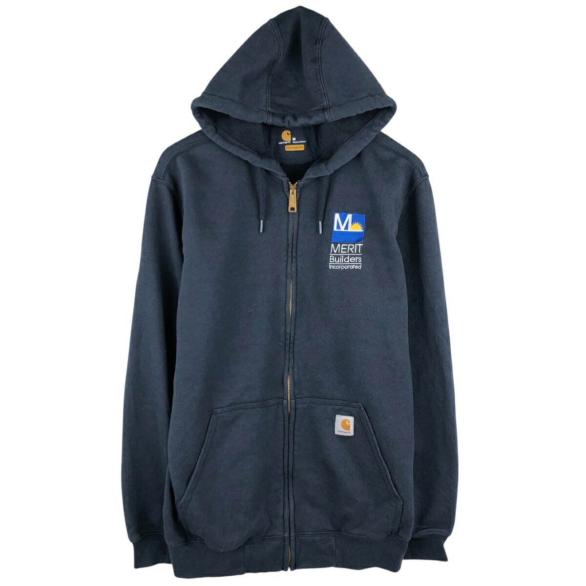 商品詳細 ブランド・Carhartt・カーハート・ 特徴・フルジップ・長袖・MERIT Builders Incorporated・アドバタイジング・ モデル/形状・ORIGINAL FIT・スウェットフルジップパーカー・ 素材・コットン:...