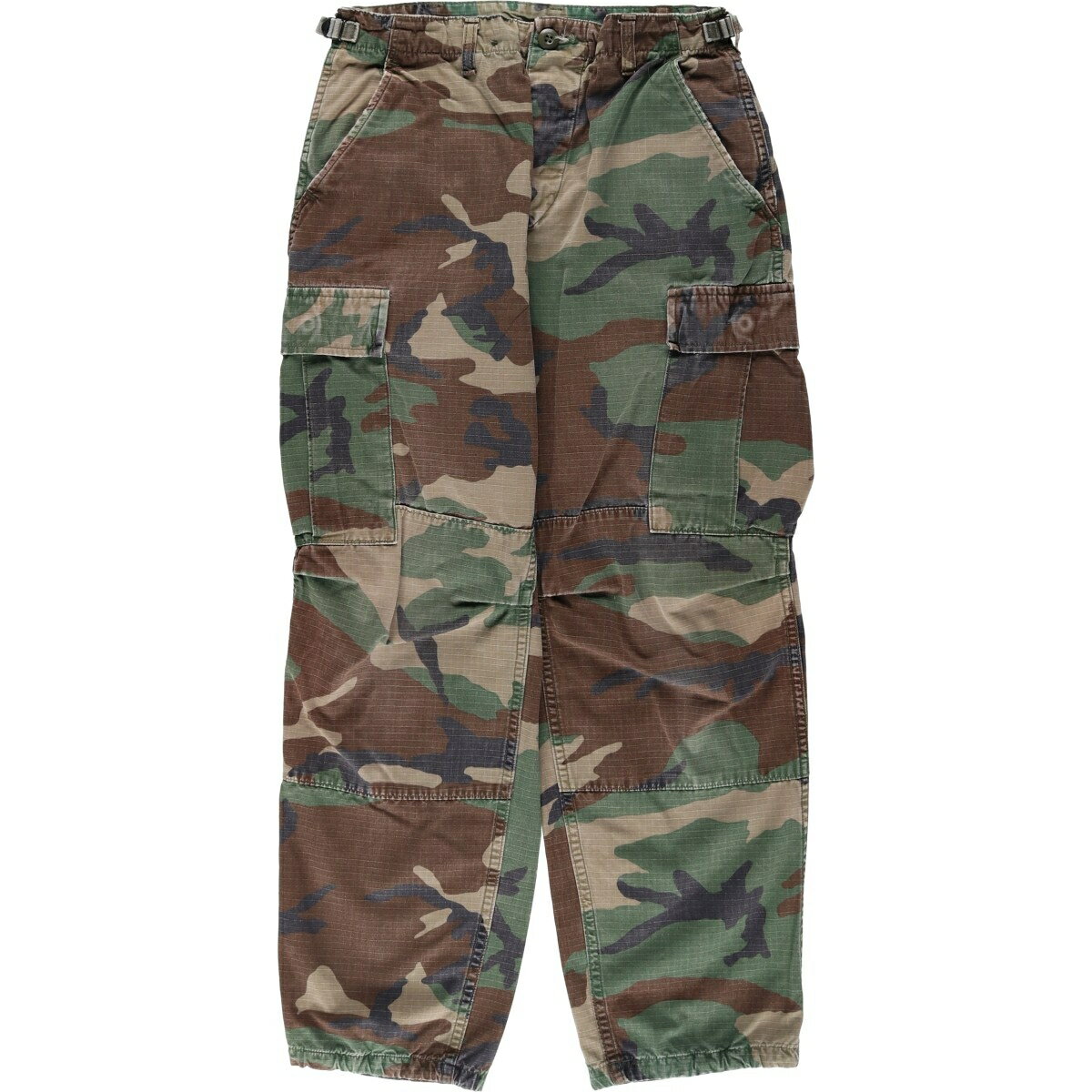 商品詳細 ブランド・UNKNOWN・ 特徴・米軍実品・リップストップ・サイドアジャスター・裾調節可能・90年納品・ モデル/形状・TROUSERS HOT WEATHER WOODLAND CAMOUFLAGE PATTERN COMBAT...