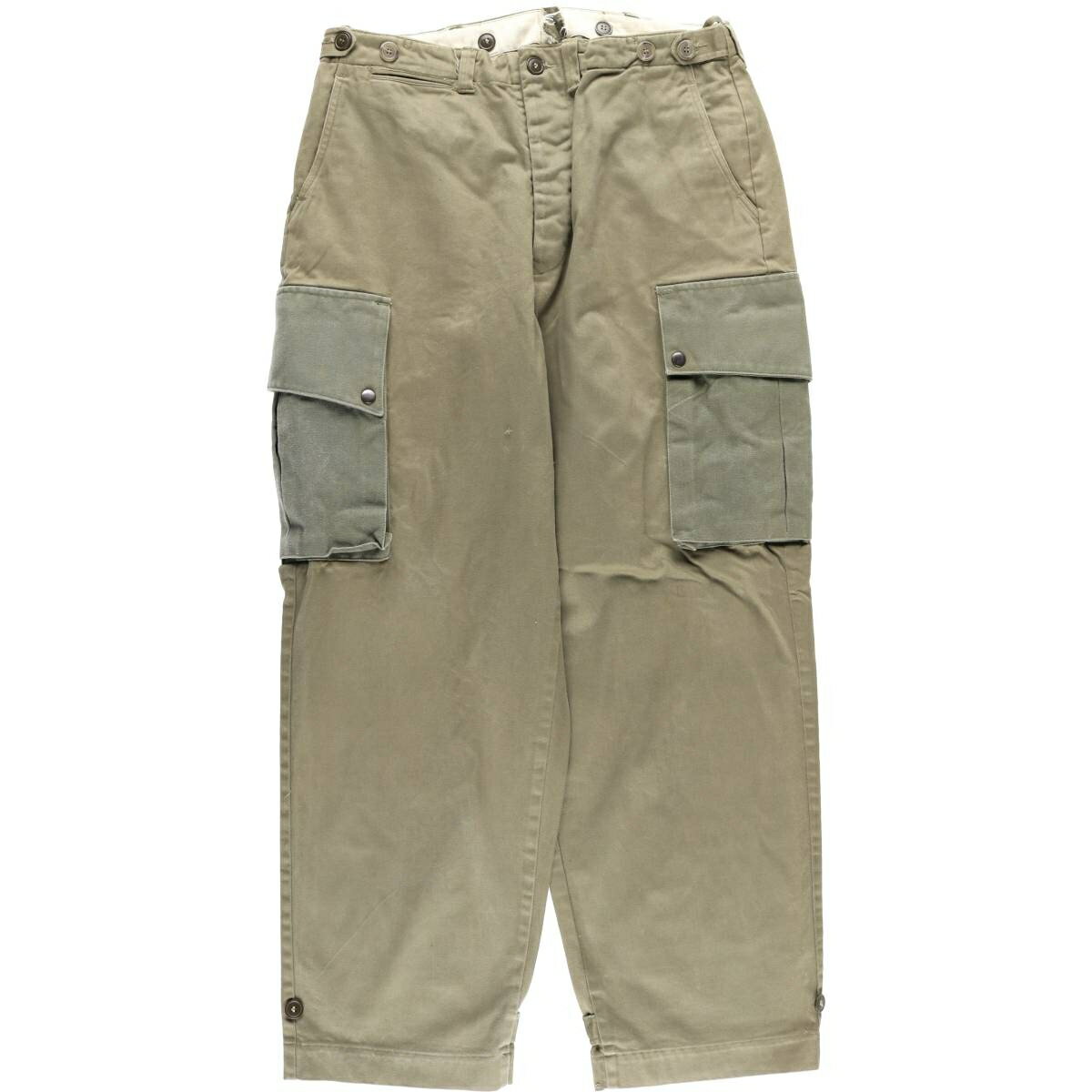 商品詳細 ブランド・WHAT PROCE GLORY・ 特徴・ボタンフライ・民間品・サイドアジャスター・ワイドパンツ・コインポケット付き・ モデル/形状・カーゴパンツ・ 素材・コットン:100%・ 色・カーキ系・ 柄・無地・ 生産国・不明・...