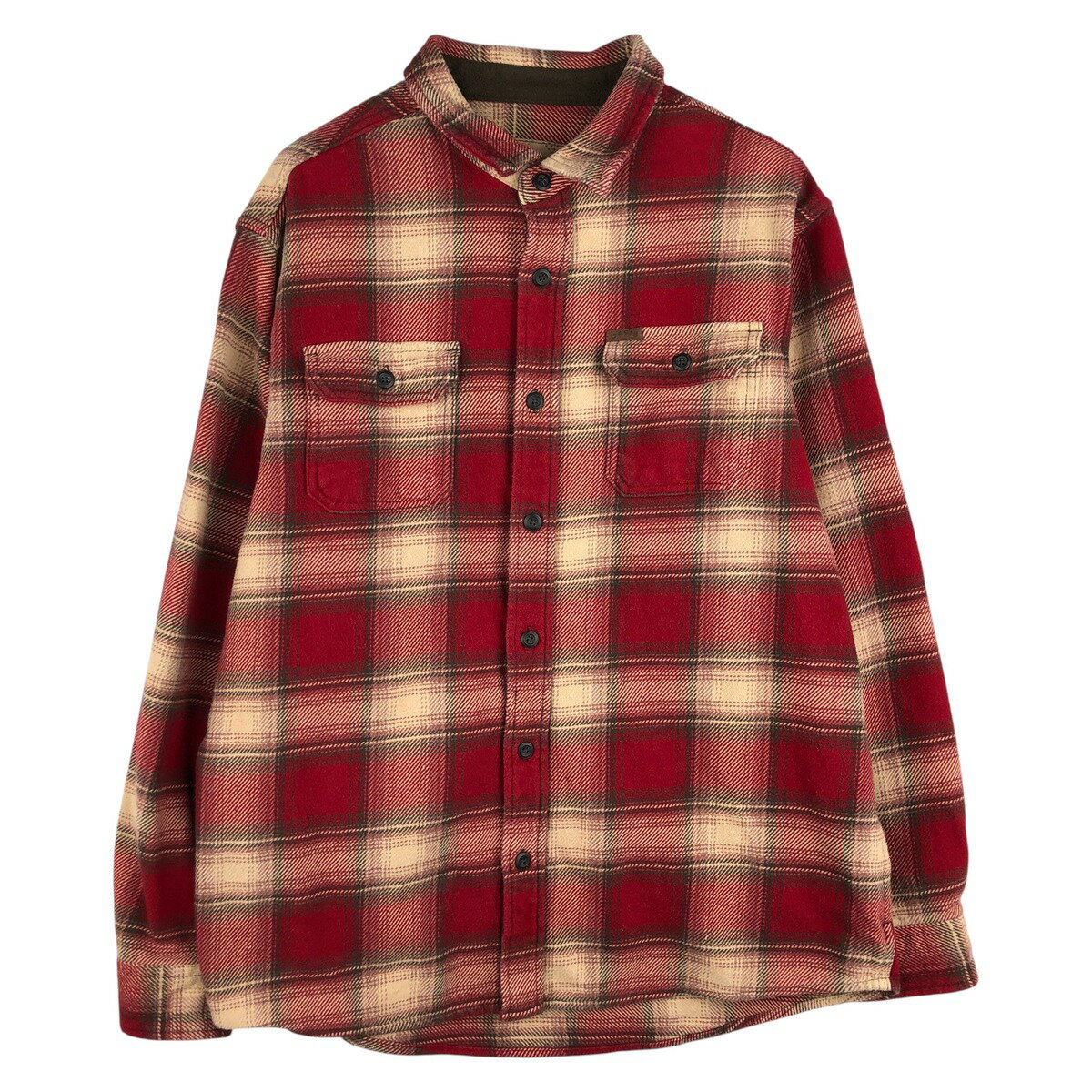 商品詳細 ブランド・ORVIS・オービス・ 特徴・厚手・レギュラーカラー・長袖・ モデル/形状・長袖 ヘビーネルチェックシャツ・ 素材・コットン:100%・ 色・レッド系 赤色・グリーン系 緑色・ベージュ系・ 柄・チェック柄・オンブレチェッ...