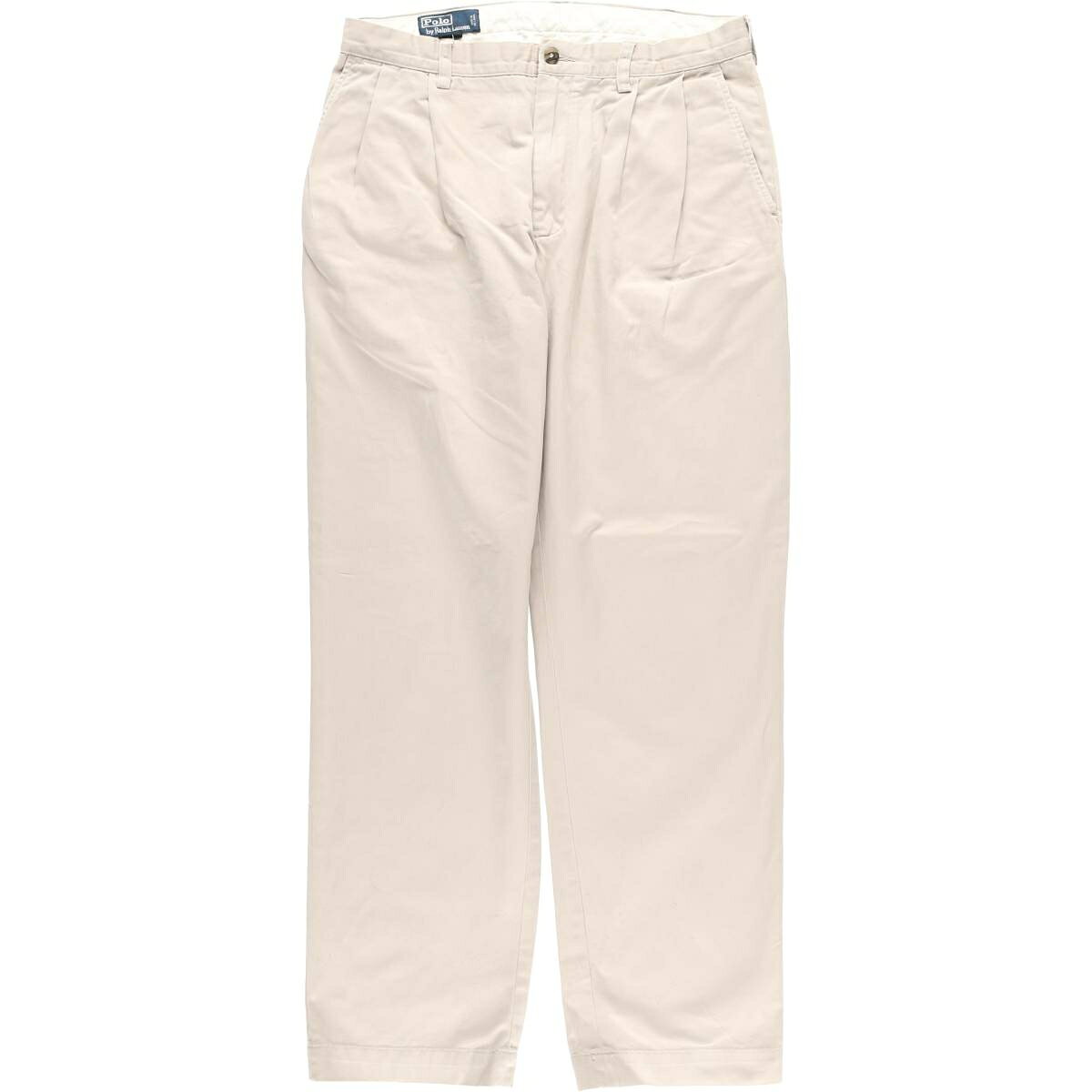 商品詳細 ブランド・Ralph Lauren・ラルフローレン・ 特徴・ツータック・ワイドパンツ・ジッパーフライ・ モデル/形状・POLO by Ralph Lauren REVERSE PLEATED PROSPECT PANT・チノパンツ...