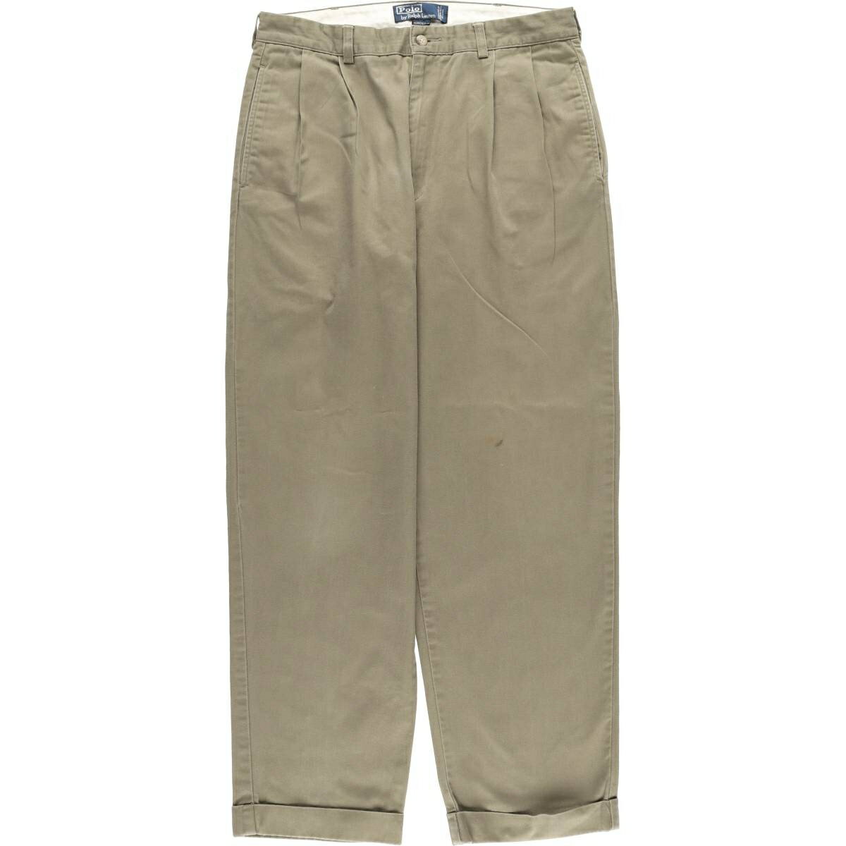 商品詳細 ブランド・Ralph Lauren・ラルフローレン・ 特徴・ジッパーフライ・ワイドパンツ・ツータック・ モデル/形状・POLO by Ralph Lauren HAMMOND PANT・チノパンツ・ 素材・コットン:100%・ 色...