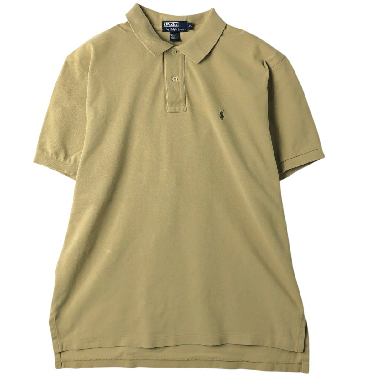 商品詳細 ブランド・Ralph Lauren・ラルフローレン・ 特徴・半袖・レギュラーカラー・ モデル/形状・POLO by Ralph Lauren・半袖 ポロシャツ・ 素材・コットン:100%・ 色・ベージュ系・ 柄・無地・ワンポイント...