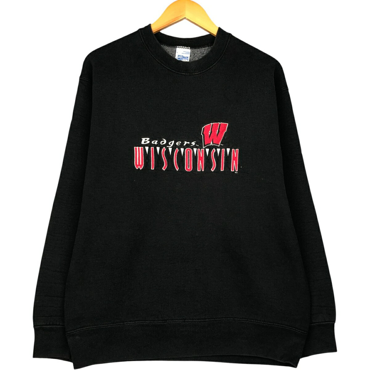 商品詳細 ブランド・SALEM SPORTS WEAR・ 特徴・クルーネック(丸首)・長袖・ヴィンテージ・ モデル/形状・カレッジスウェットシャツ トレーナー・ 素材・コットン:80%・ポリエステル:20%・ 色・ブラック系 黒色・ 柄・刺...