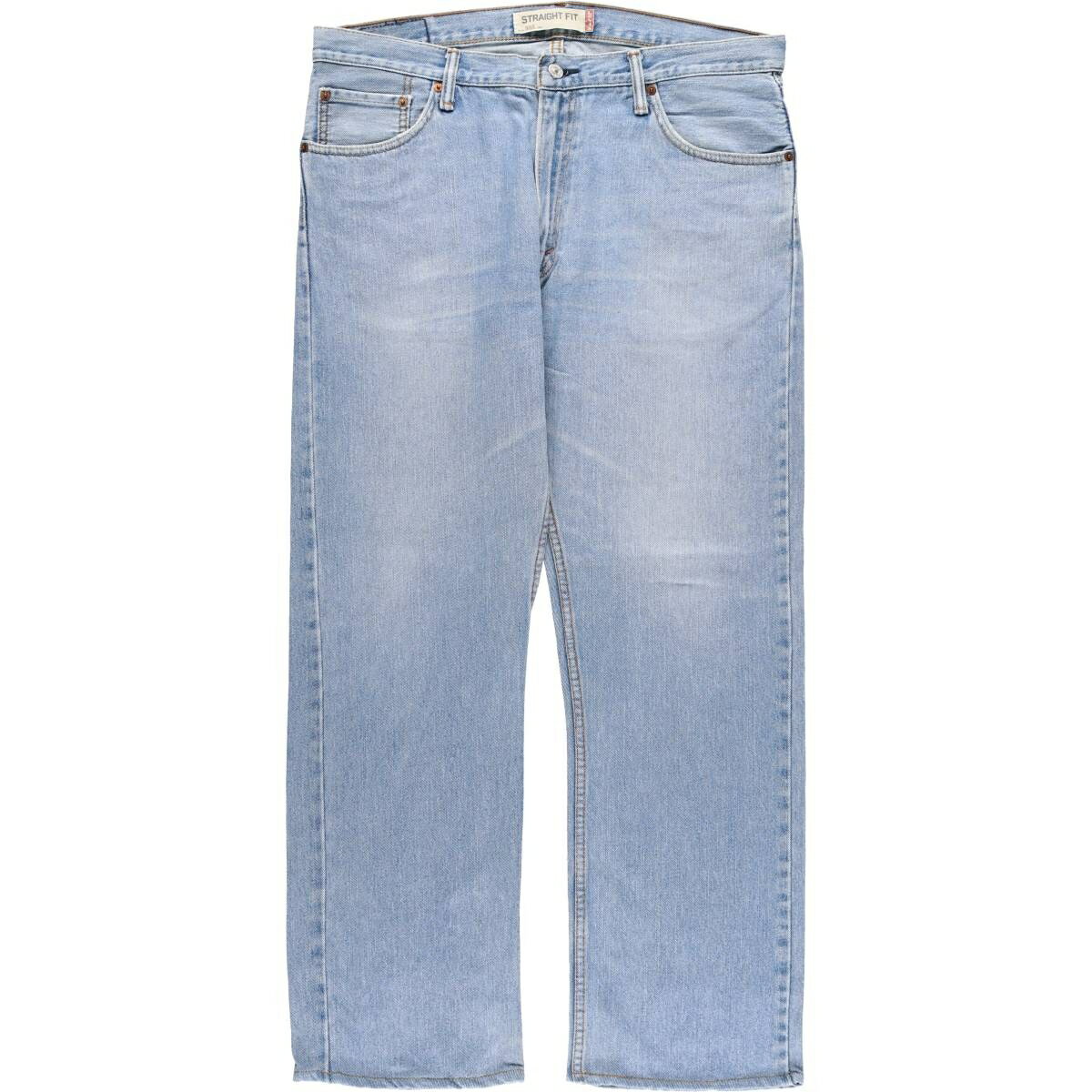 商品詳細 ブランド・Levi's・リーバイス・ 特徴・ジッパーフライ・ワイドパンツ・ モデル/形状・505 STRAIGHT FIT・テーパードデニムパンツ・ 素材・コットン:100%・ 色・ブルー系 青色・ 柄・無地・ 生産国・レソト製・...