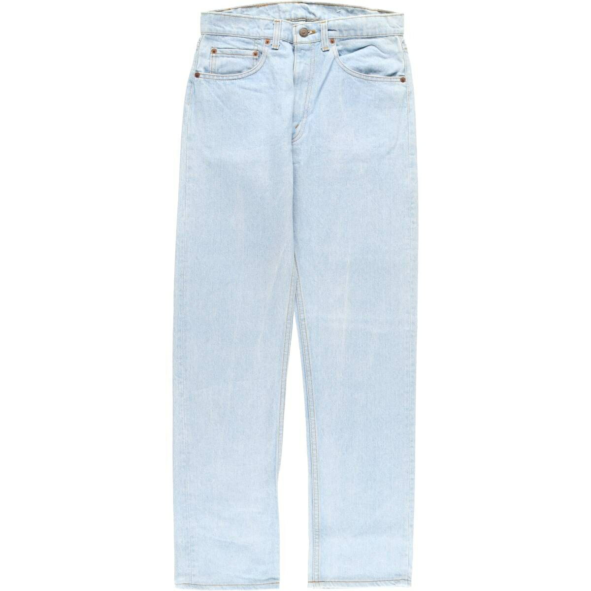 商品詳細 ブランド・Levi's・リーバイス・ 特徴・ジッパーフライ・ヴィンテージ・ モデル/形状・505-0201・テーパードデニムパンツ・ 素材・コットン:100%・ 色・ブルー系 青色・ 柄・無地・ 生産国・USA製・ 年代・80年代...