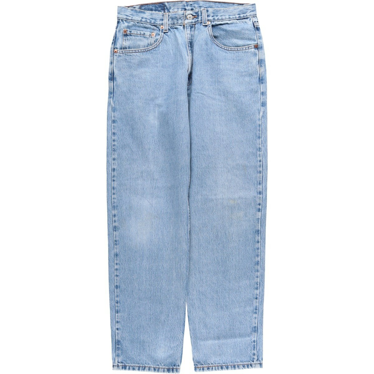 商品詳細 ブランド・Levi's・リーバイス・ 特徴・ジッパーフライ・ワイドパンツ・ モデル/形状・550 RELAXED FIT・テーパードデニムパンツ・ 素材・コットン:100%・ 色・ブルー系 青色・ 柄・無地・ 生産国・ドミニカ製・...