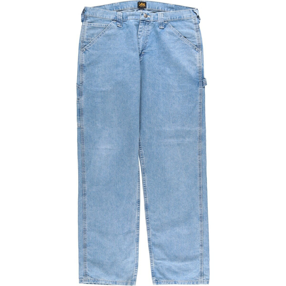 商品詳細 ブランド・Lee・リー・ 特徴・ジッパーフライ・ハンマーループ・スパナポケット・ワイドパンツ・ モデル/形状・LOOSE FIT・デニムペインターパンツ・ 素材・コットン:75%・ポリエステル:25%・ 色・ブルー系 青色・ 柄・...