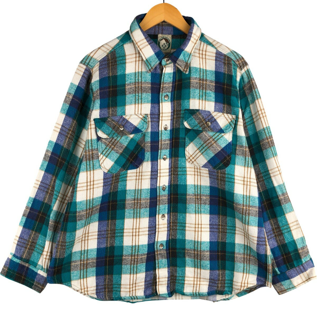 商品詳細 ブランド・APPALACHIAN TRAIL・ 特徴・厚手・レギュラーカラー・長袖・襟芯入り・ヴィンテージ・ モデル/形状・長袖 ヘビーネルチェックシャツ・ 素材・コットン:100%・ 色・ブルー系 青色・マルチカラー・ 柄・チェ...