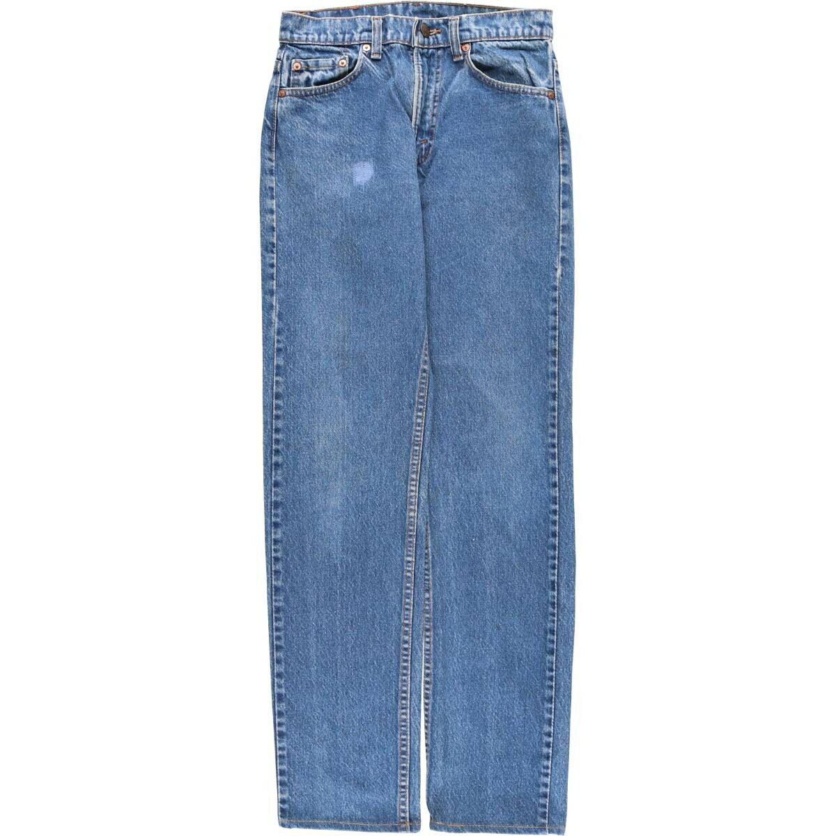 商品詳細 ブランド・Levi's・リーバイス・ 特徴・ジッパーフライ・ヴィンテージ・ モデル/形状・505-0217・テーパードデニムパンツ・ 素材・コットン:100%・ 色・ブルー系 青色・ 柄・無地・ 生産国・USA製・ 年代・90年代...