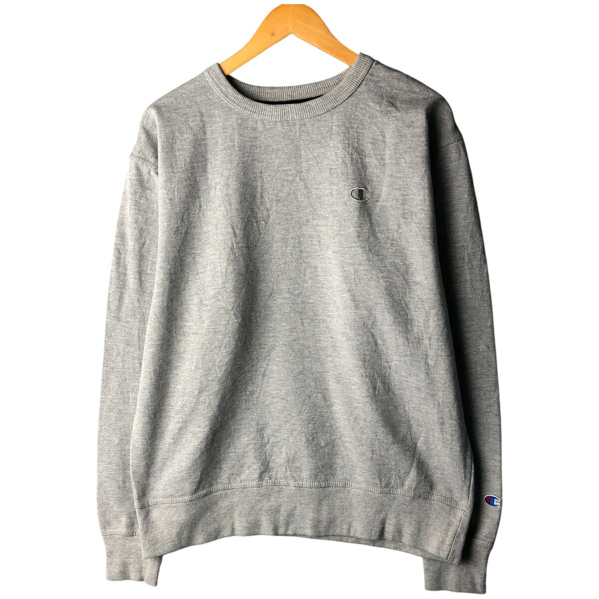 商品詳細 ブランド・Champion・チャンピオン・ 特徴・クルーネック(丸首)・長袖・ モデル/形状・AUTHENTIC ATHLETICWEAR・ワンポイントロゴスウェットシャツ トレーナー・ 素材・コットン:50%・ポリエステル:50...