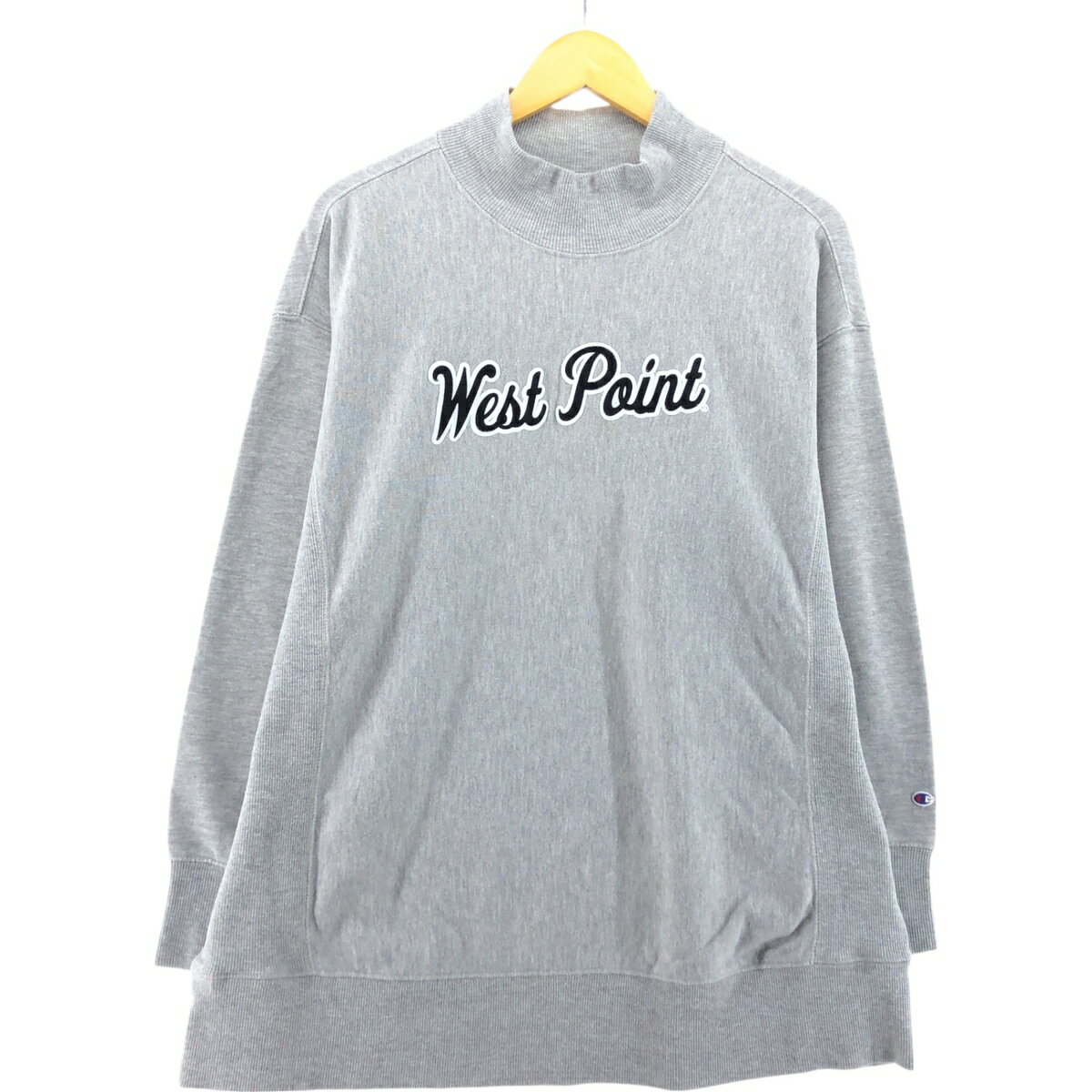 商品詳細 ブランド・Champion・チャンピオン・ 特徴・ハイネック・長袖・WEST POINT 陸軍士官学校・ モデル/形状・REVERSE WEAVE リバースウィーブ・スウェットシャツ トレーナー・ 素材・コットン:55%・ポリエス...