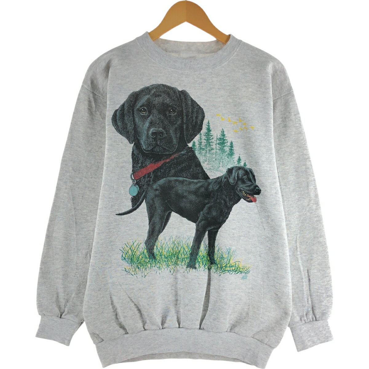 商品詳細 ブランド・TULTEX・タルテックス・ 特徴・クルーネック(丸首)・長袖・ヴィンテージ・ モデル/形状・アニマル スウェットシャツ トレーナー・ 素材・コットン:60%・ポリエステル:40%・ 色・グレー系 灰色・ 柄・プリント・...