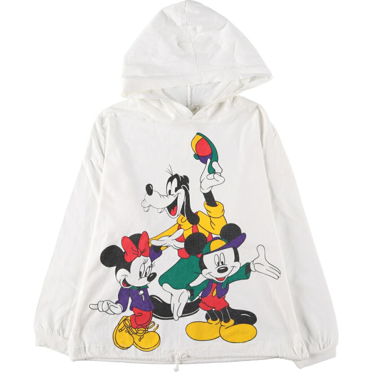 商品詳細 ブランド・jerry leigh・ 特徴・長袖・フード付き・短丈 ショート丈・ モデル/形状・DISNEY ディズニー・ロングTシャツ ロンT・ 素材・コットン:100%・ 色・ホワイト系 白色・ 柄・プリント・ 生産国・USA製...