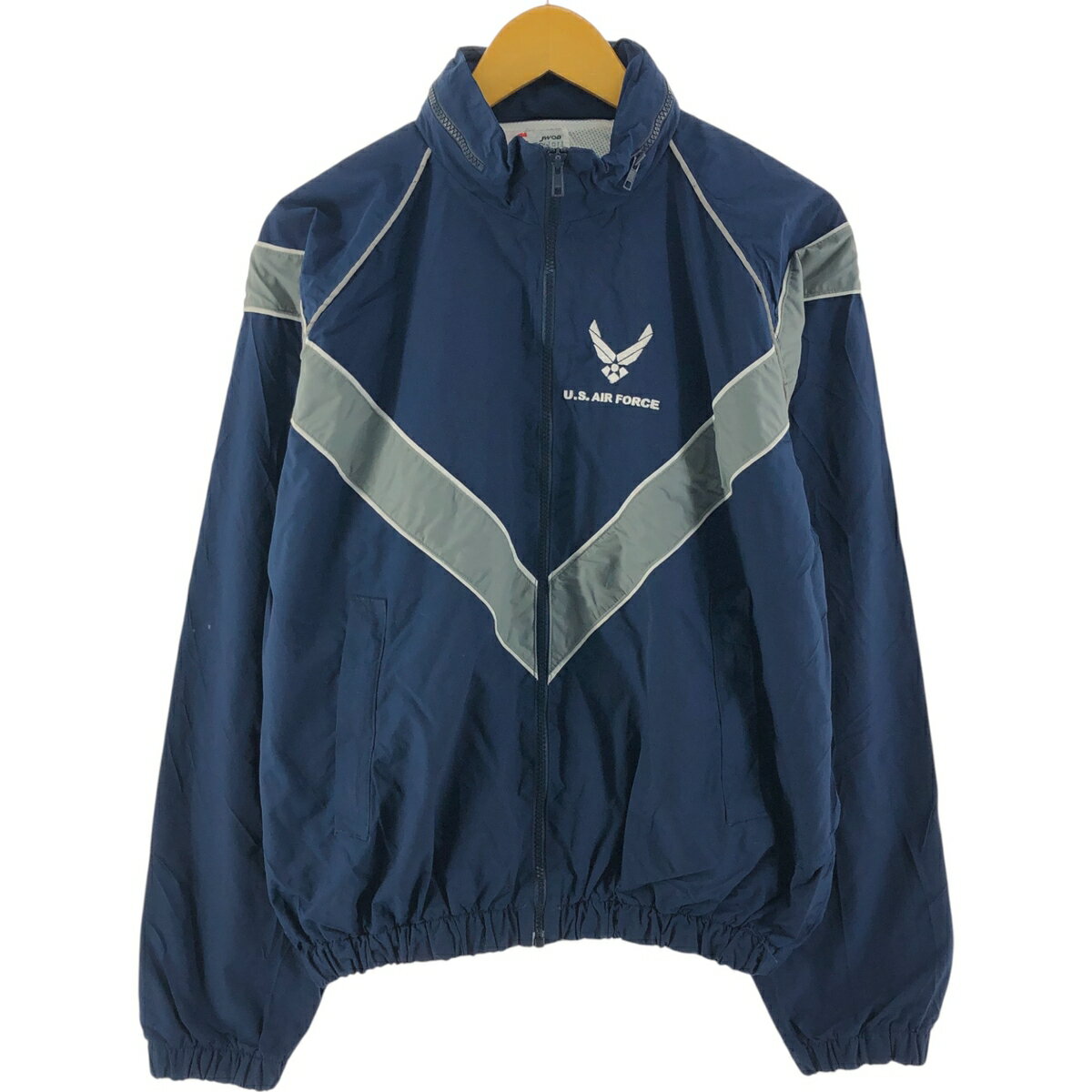 商品詳細 ブランド・SKILCRAFT・ 特徴・米軍実品・U.S.AIR FORCE・04年納品・フード収納型・メッシュライナー・ モデル/形状・PTU トレーニングジャケット・ナイロンジャケット・ 素材・ナイロン:100%・ 色・ネイビー...