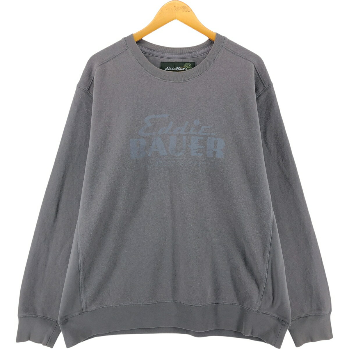 商品詳細 ブランド・Eddie Bauer・エディーバウアー・ 特徴・クルーネック(丸首)・長袖・ モデル/形状・ロゴスウェットシャツ トレーナー・ 素材・コットン:81%・ポリエステル:19%・ 色・カーキ系・ 柄・ロゴプリント・ 生産国...