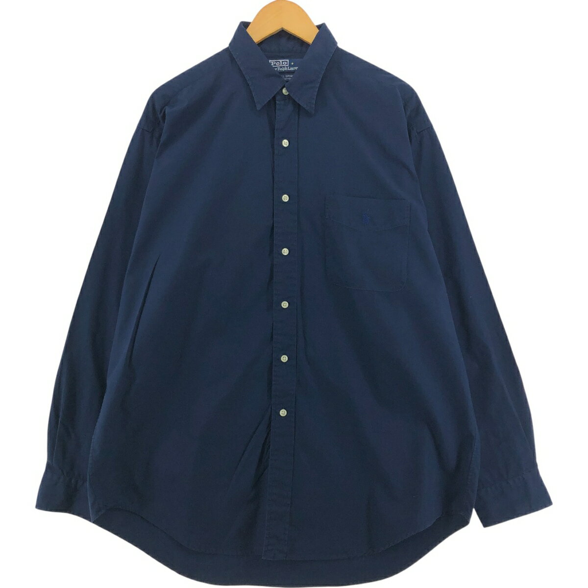 商品詳細 ブランド・Ralph Lauren・ラルフローレン・ 特徴・長袖・レギュラーカラー・ モデル/形状・POLO by Ralph Lauren LOWELL SPORT・長袖 コットンシャツ・ 素材・コットン:100%・ 色・ネイビ...