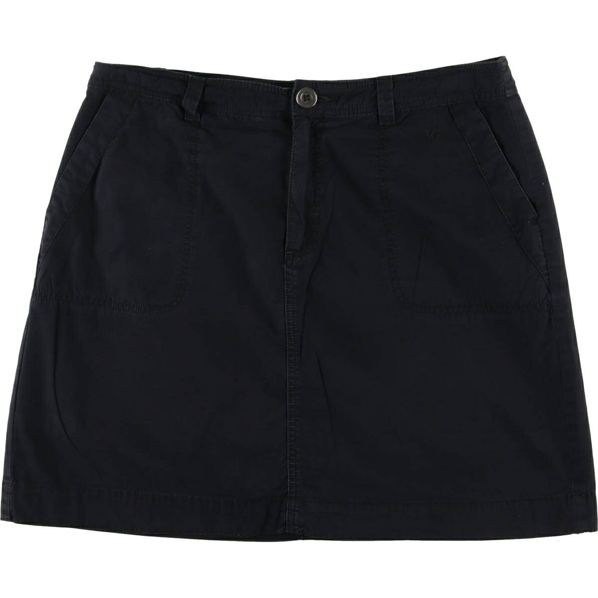 商品詳細 ブランド・CROFT&BARROW・クラフトアンドバロー・ 特徴・ジッパーフライ・ モデル/形状・キュロットスカート・ 素材・コットン:100%・ 色・ブラック系 黒色・ 柄・無地・ 生産国・バングラデシュ製・ 年代 サイズ・レデ...