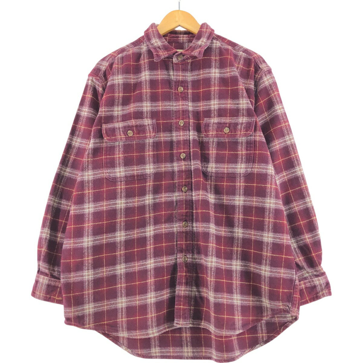 商品詳細 ブランド・FIELD&STREAM・フィールドアンドストリーム・ 特徴・レギュラーカラー・長袖・フラップポケット・ モデル/形状・長袖 フランネルチェックシャツ・ 素材・コットン:100%・ 色・レッド系 赤茶色・ 柄・チェック柄...