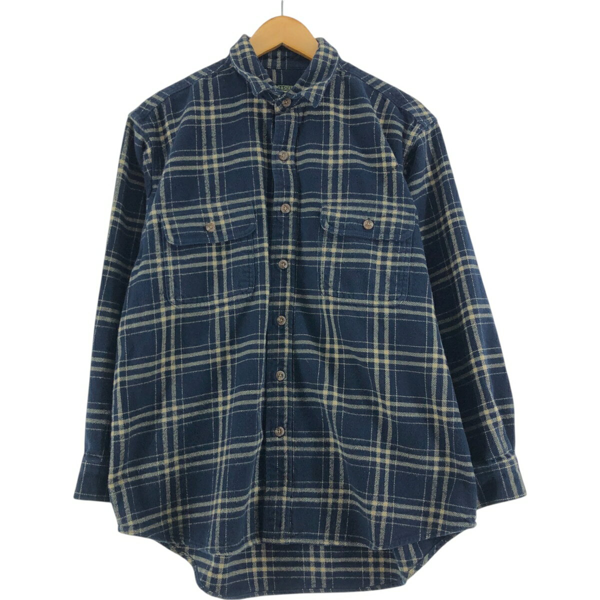 商品詳細 ブランド・FIELD&STREAM・フィールドアンドストリーム・ 特徴・レギュラーカラー・長袖・ モデル/形状・長袖 フランネルチェックシャツ・ 素材・コットン:100%・ 色・ネイビー系 紺色・ベージュ系・ 柄・チェック柄・ 生...