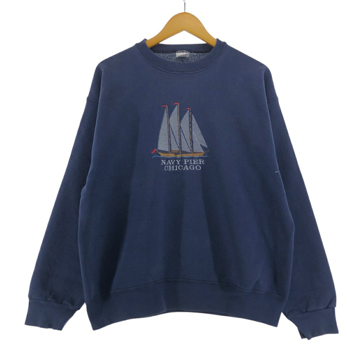 商品詳細 ブランド・FRUIT OF THE LOOM・フルーツオブザルーム・ 特徴・クルーネック(丸首)・長袖・ヴィンテージ・ モデル/形状・スウェットシャツ トレーナー・ 素材・コットン:90%・ポリエステル:10%・ 色・ネイビー系 ...