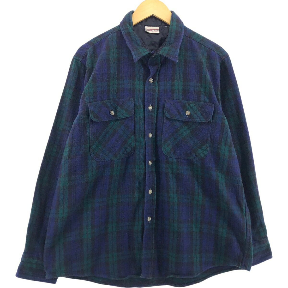 商品詳細 ブランド・FIELD＆STREAM・フィールドアンドストリーム・ 特徴・レギュラーカラー・長袖・ヴィンテージ・襟芯入り・ モデル/形状・長袖 ヘビーネルチェックシャツ・ 素材・不明・ 色・グリーン系 緑色・ネイビー系 紺色・ 柄・...