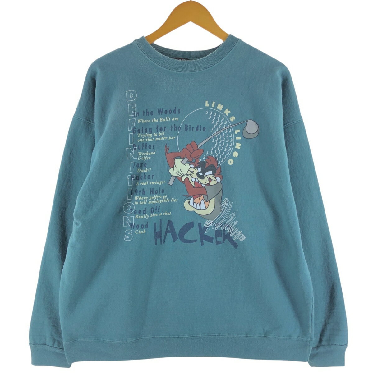 商品詳細 ブランド・WARNER BROS. STUDIO STORE・ 特徴・クルーネック(丸首)・長袖・ヴィンテージ・ モデル/形状・LOONEY TUNES ルーニーテューンズ タズマニアンデビル・キャラクタースウェットシャツ トレー...