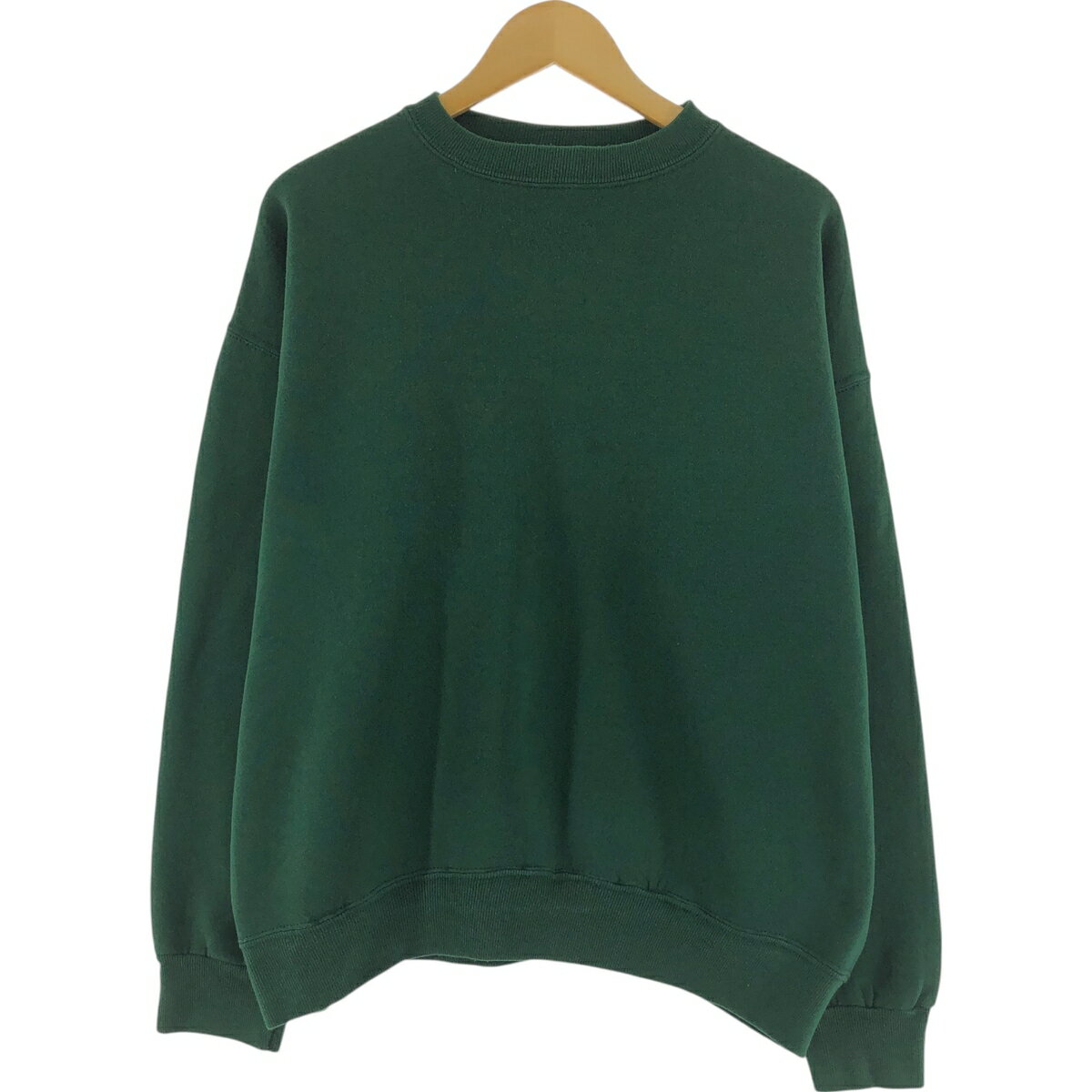 商品詳細 ブランド・Lee・リー・ 特徴・クルーネック(丸首)・長袖・HEAVYWEIGHT・ヴィンテージ・ モデル/形状・STURDY SWEATS・無地 ブランクスウェットシャツ トレーナー・ 素材・不明・ 色・グリーン系 濃緑・ 柄・...