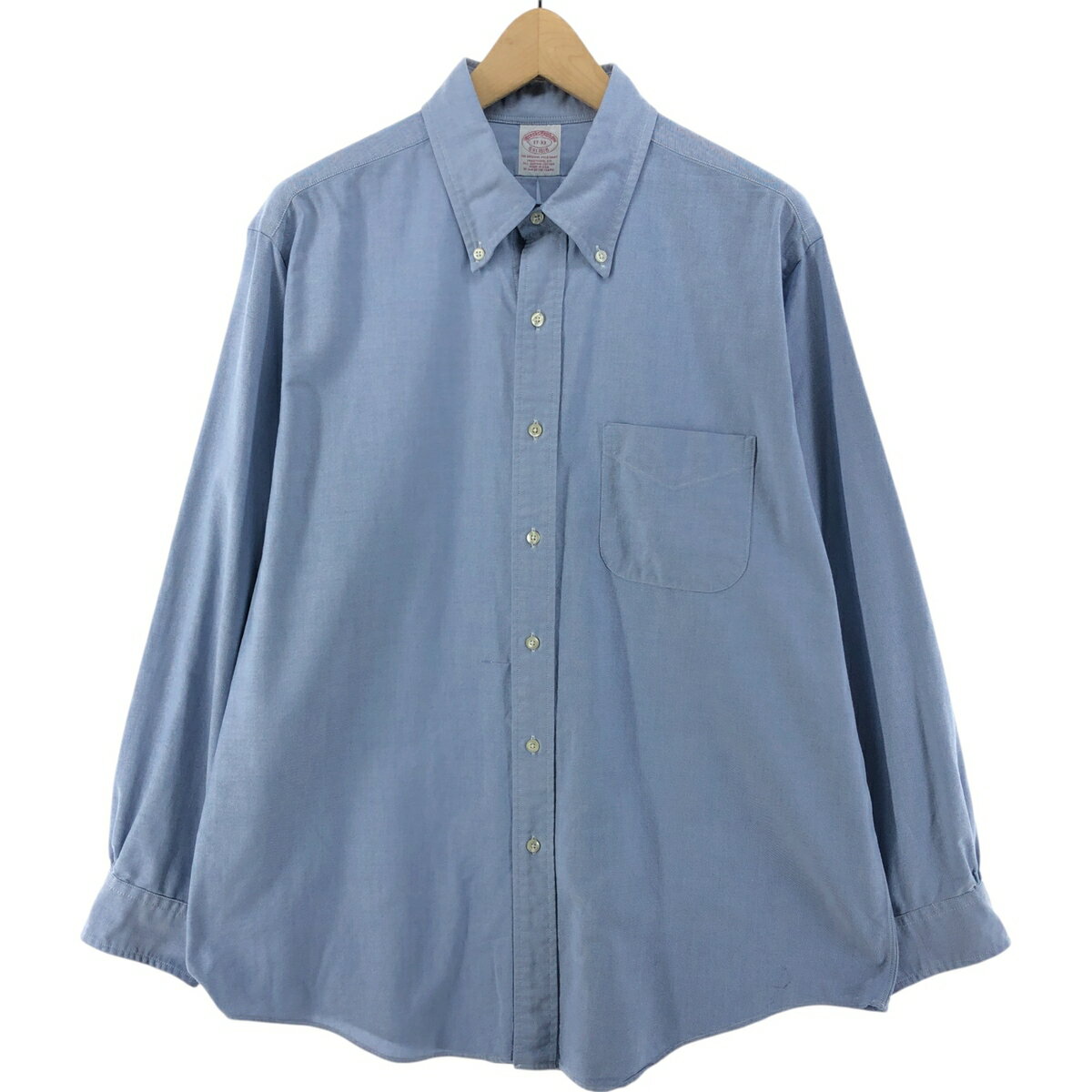 商品詳細 ブランド・Brooks Brothers・ブルックスブラザーズ・ 特徴・長袖・ボタンダウン・ モデル/形状・Est.1818 TRADITIONAL FIT・長袖 ボタンダウンシャツ・ 素材・スーピマコットン:100%・ 色・ブル...