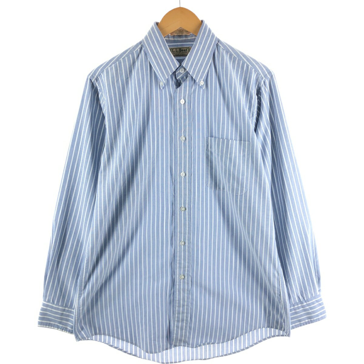 商品詳細 ブランド・L.L.Bean・エルエルビーン・ 特徴・ボタンダウン・長袖・ヴィンテージ・ モデル/形状・長袖 ボタンダウンストライプシャツ・ 素材・コットン:60%・ポリエステル:40%・ 色・ブルー系 青色・ホワイト系 白色・ 柄...