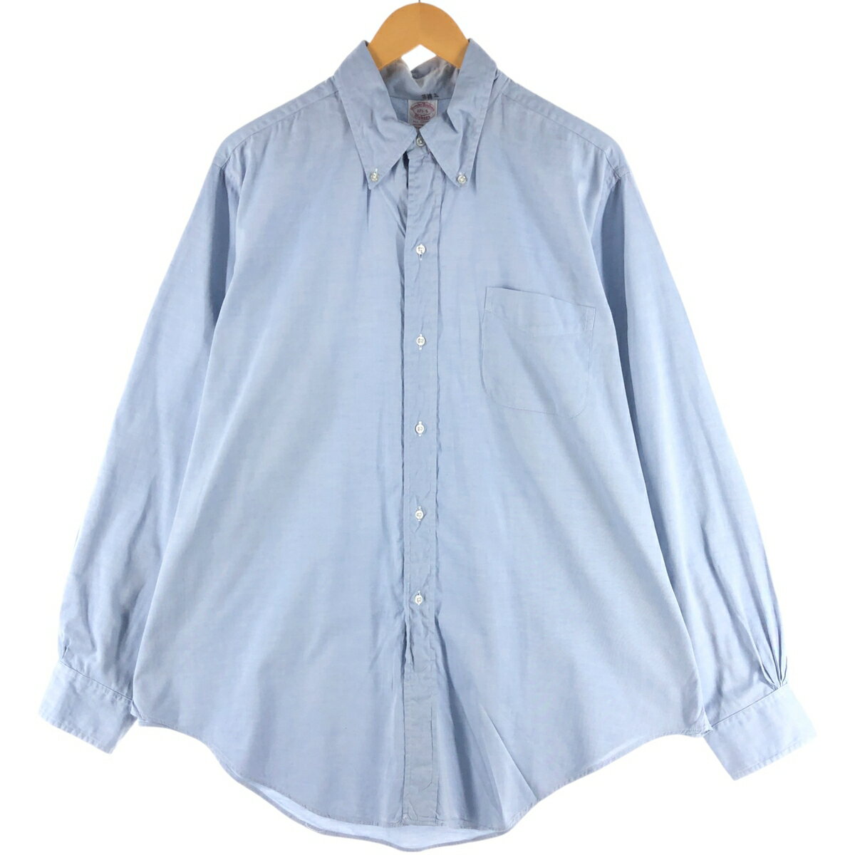 商品詳細 ブランド・Brooks Brothers・ブルックスブラザーズ・ 特徴・長袖・ボタンダウン・ヴィンテージ・胸ポケット・オックスフォード・ モデル/形状・MAKERS・長袖 ボタンダウンシャツ・ 素材・コットン:100%・ 色・ブル...