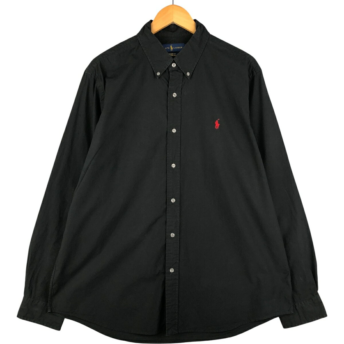 商品詳細 ブランド・Ralph Lauren・ラルフローレン・ 特徴・薄手・長袖・ボタンダウン・ モデル/形状・CLASSIC FIT クラシックフィット・長袖 ボタンダウンシャツ・ 素材・コットン:100%・ 色・ブラック系 黒色・ 柄・...