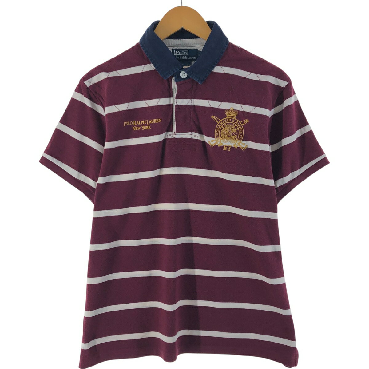 商品詳細 ブランド・Ralph Lauren・ラルフローレン・ 特徴・レギュラーカラー・半袖・ モデル/形状・POLO by Ralph Lauren CUSTOM FIT・半袖 ボーダー ポロシャツ・ 素材・コットン:100%・ 色・ワイ...