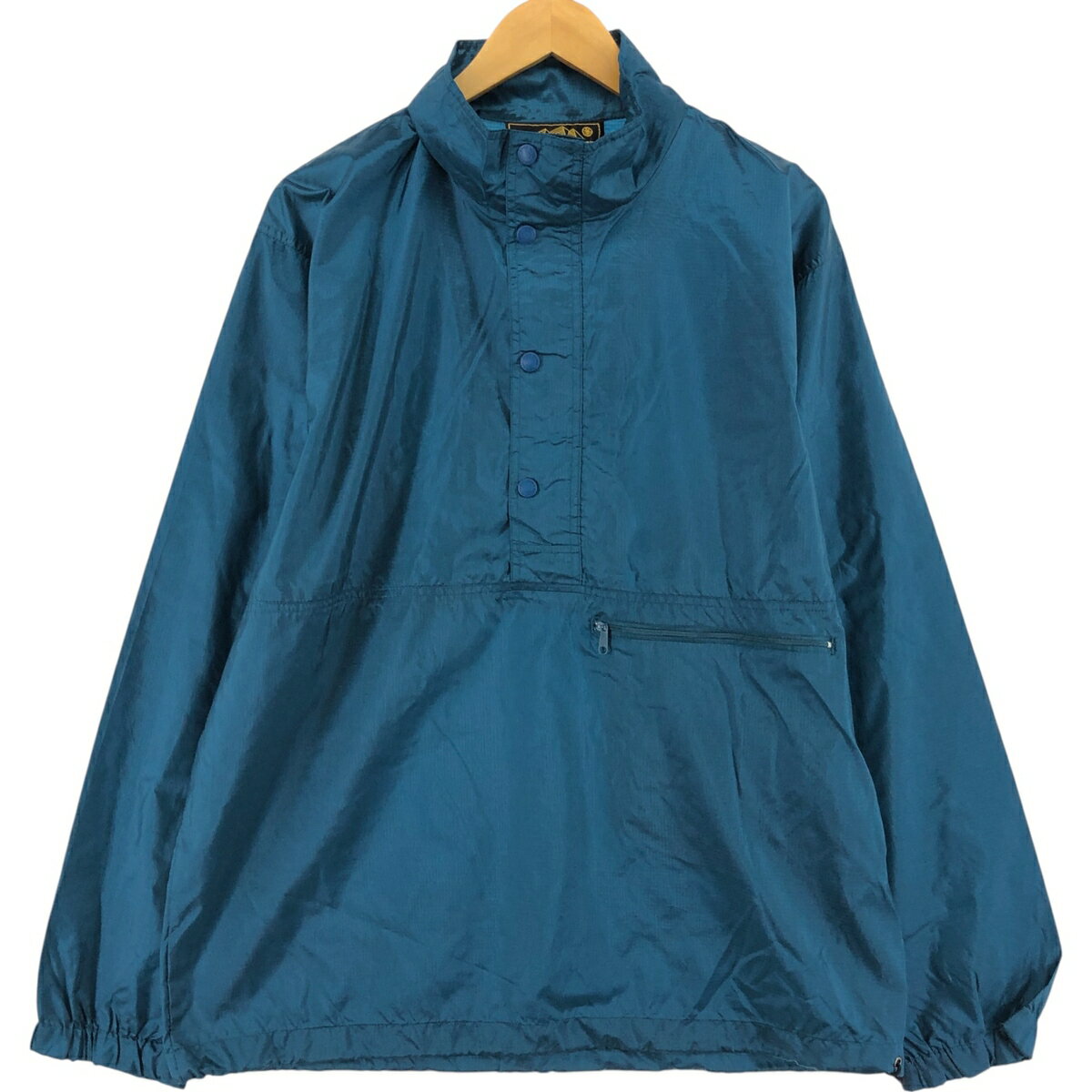 商品詳細 ブランド・Eddie Bauer・エディーバウアー・ 特徴・ハーフジップ・ヴィンテージ・リップストップ・プルオーバー・長袖・ モデル/形状・黒タグ・ハーフジップ ナイロンプルオーバー・ 素材・ナイロン:100%・ 色・グリーン系 ...