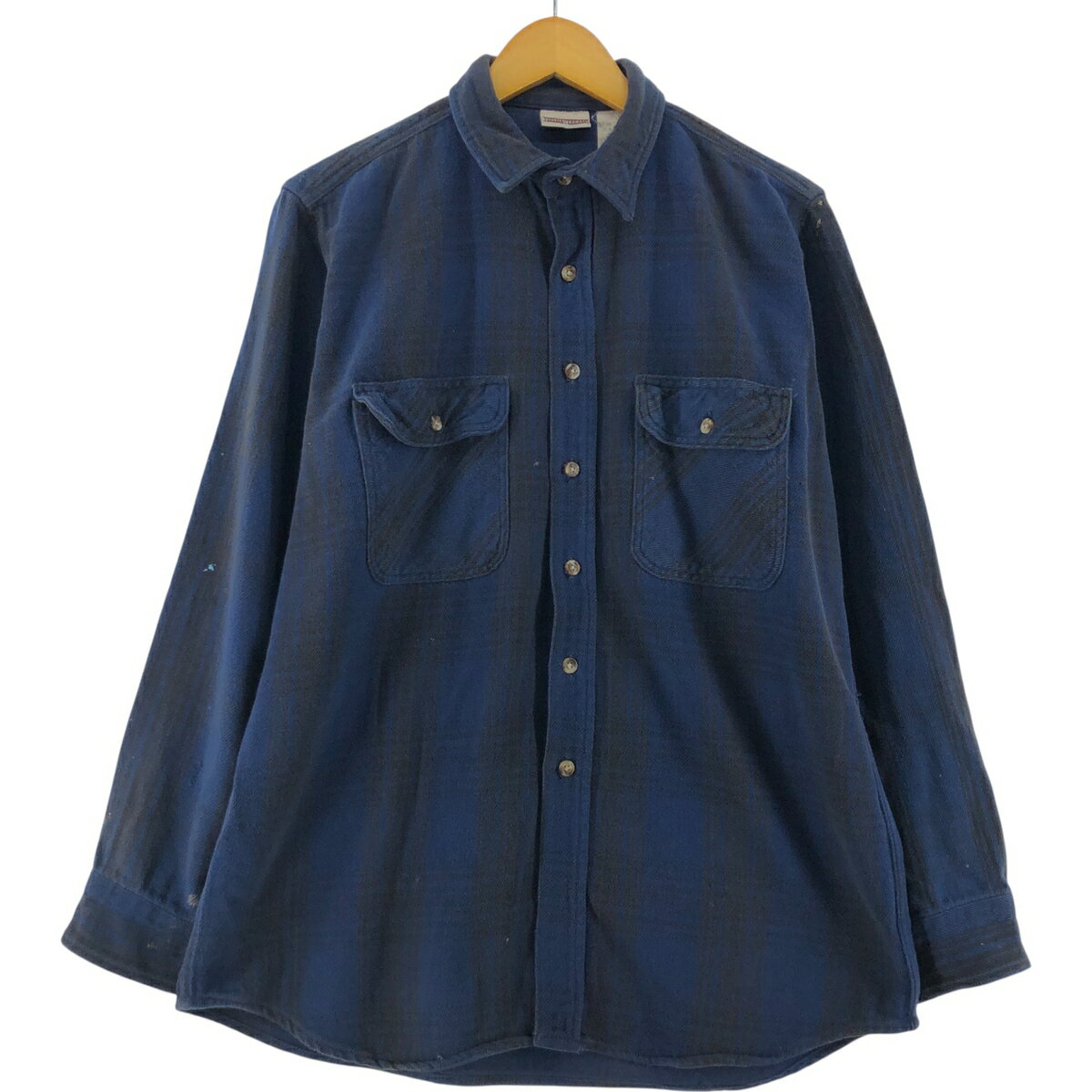 商品詳細 ブランド・FIELD&STREAM・フィールドアンドストリーム・ 特徴・レギュラーカラー・長袖・フラップポケット・ヴィンテージ・ モデル/形状・長袖 フランネルチェックシャツ・ 素材・コットン:100%・ 色・ブルー系 青色・ブラ...