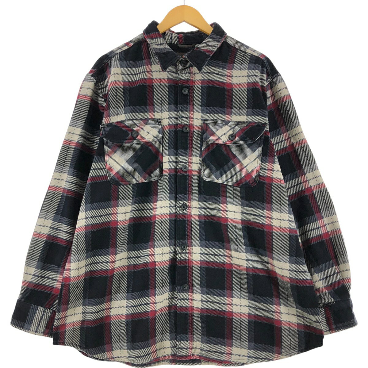 商品詳細 ブランド・OUTDOORLIFE・ 特徴・レギュラーカラー・長袖・フラップポケット・ モデル/形状・長袖 フランネルチェックシャツ・ 素材・コットン:100%・ 色・ブラック系 黒色・レッド系 赤色・ 柄・チェック柄・ 生産国・バ...