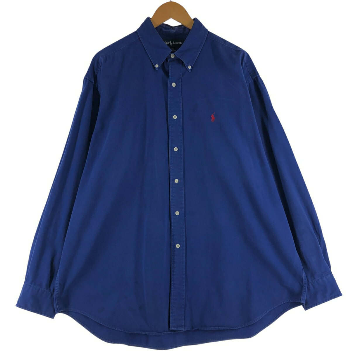 商品詳細 ブランド・Ralph Lauren・ラルフローレン・ 特徴・長袖・ボタンダウン・ モデル/形状・BLAIRE・長袖 ボタンダウンシャツ・ 素材・コットン:100%・ 色・ネイビーブルー・ 柄・無地・ワンポイント・ 生産国・北マリア...