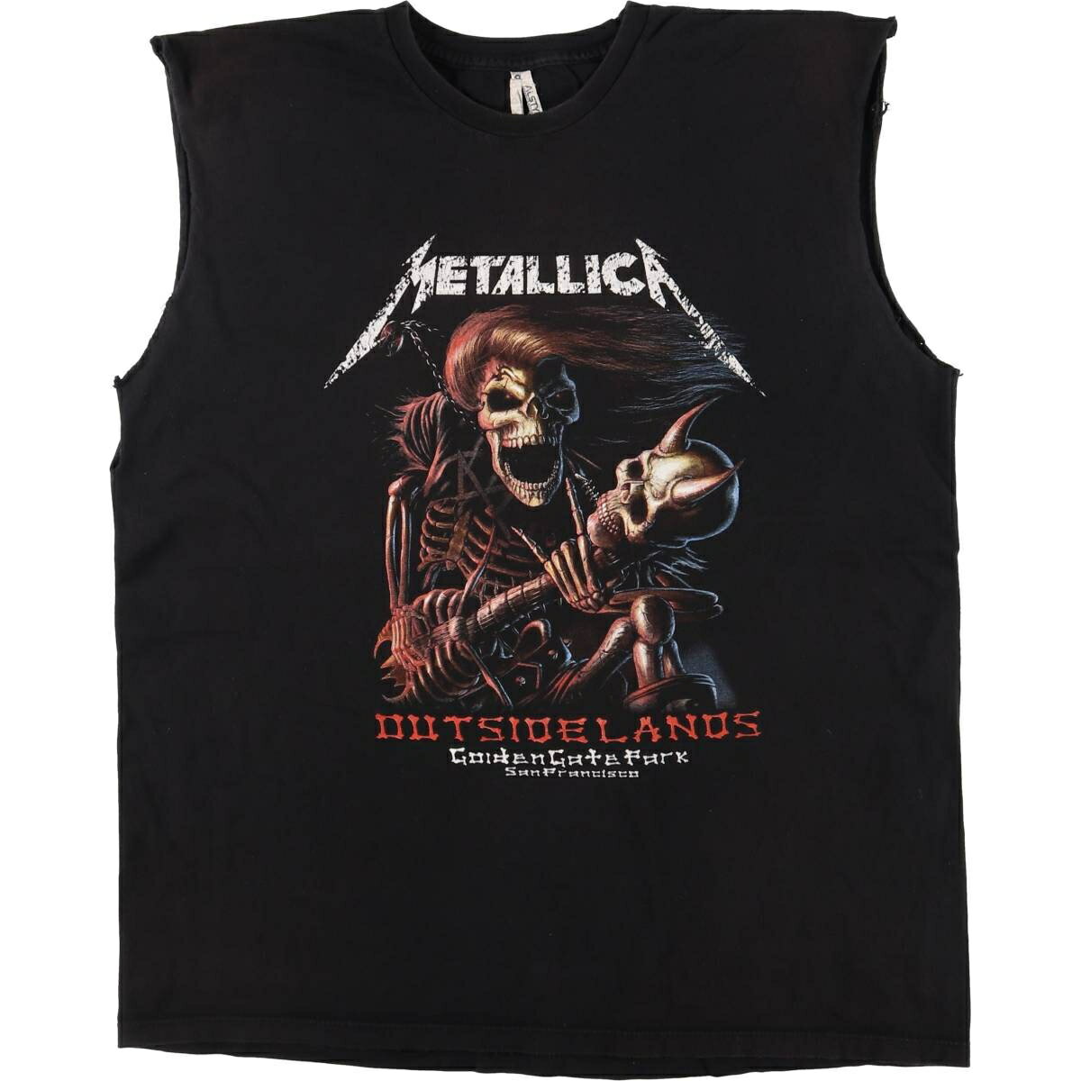 商品詳細 ブランド・ALSTYLE APPAREL&ACTIVEWEAR・ 特徴・クルーネック(丸首)・ノースリーブ・メタル・両面プリント・ モデル/形状・METALLICA メタリカ・バンドTシャツ バンT・ 素材・コットン:100%・ ...