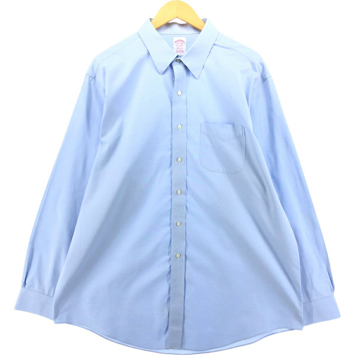 商品詳細 ブランド・Brooks Brothers・ブルックスブラザーズ・ 特徴・長袖・レギュラーカラー・ モデル/形状・Est.1818 MADISON・長袖 コットンシャツ・ 素材・スーピマコットン:100%・ 色・ブルー系 青色・ 柄...