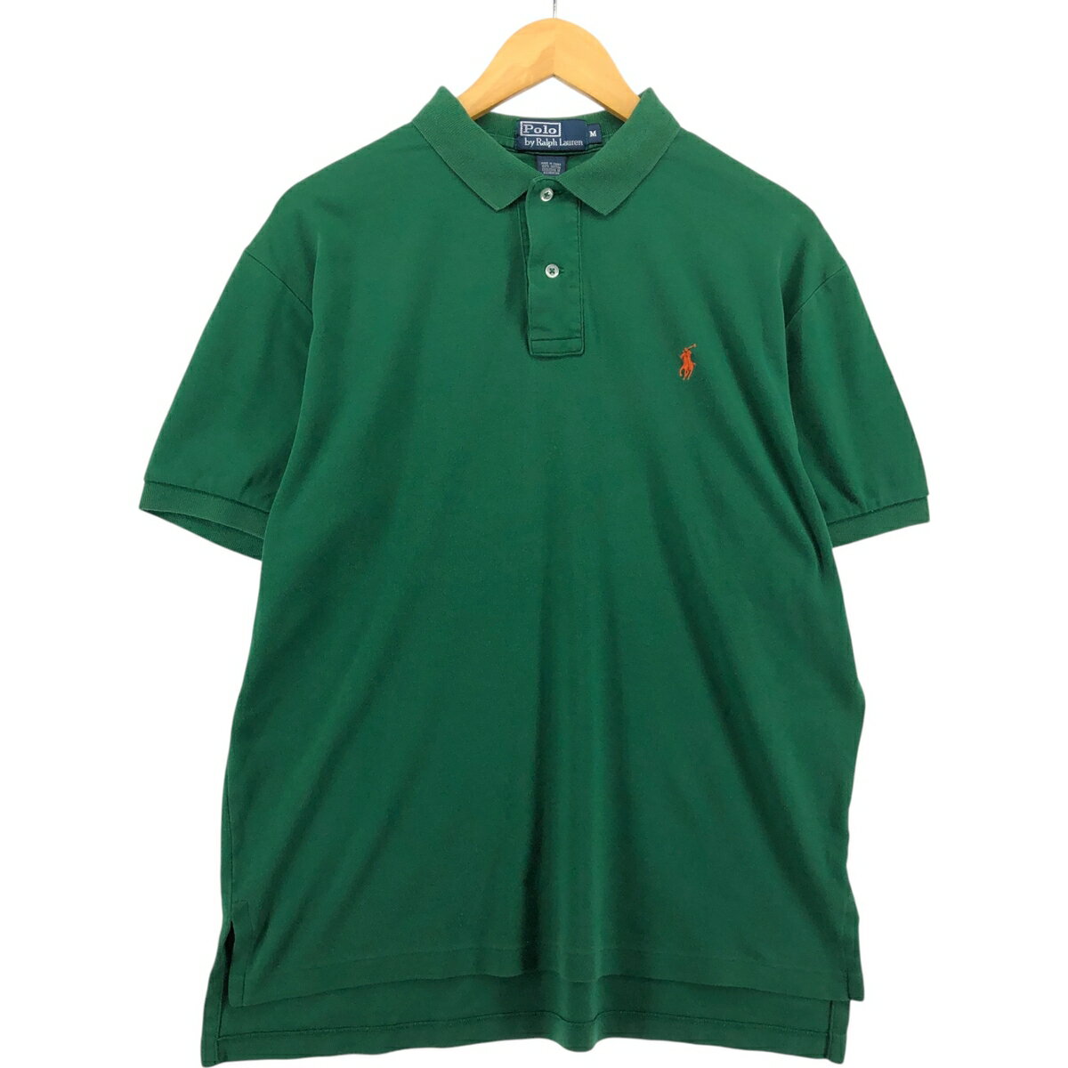 商品詳細 ブランド・Ralph Lauren・ラルフローレン・ 特徴・レギュラーカラー・半袖・ モデル/形状・POLO by Ralph Lauren ・半袖 ポロシャツ・ 素材・コットン:100%・ 色・グリーン系 緑色・ 柄・無地・ワン...