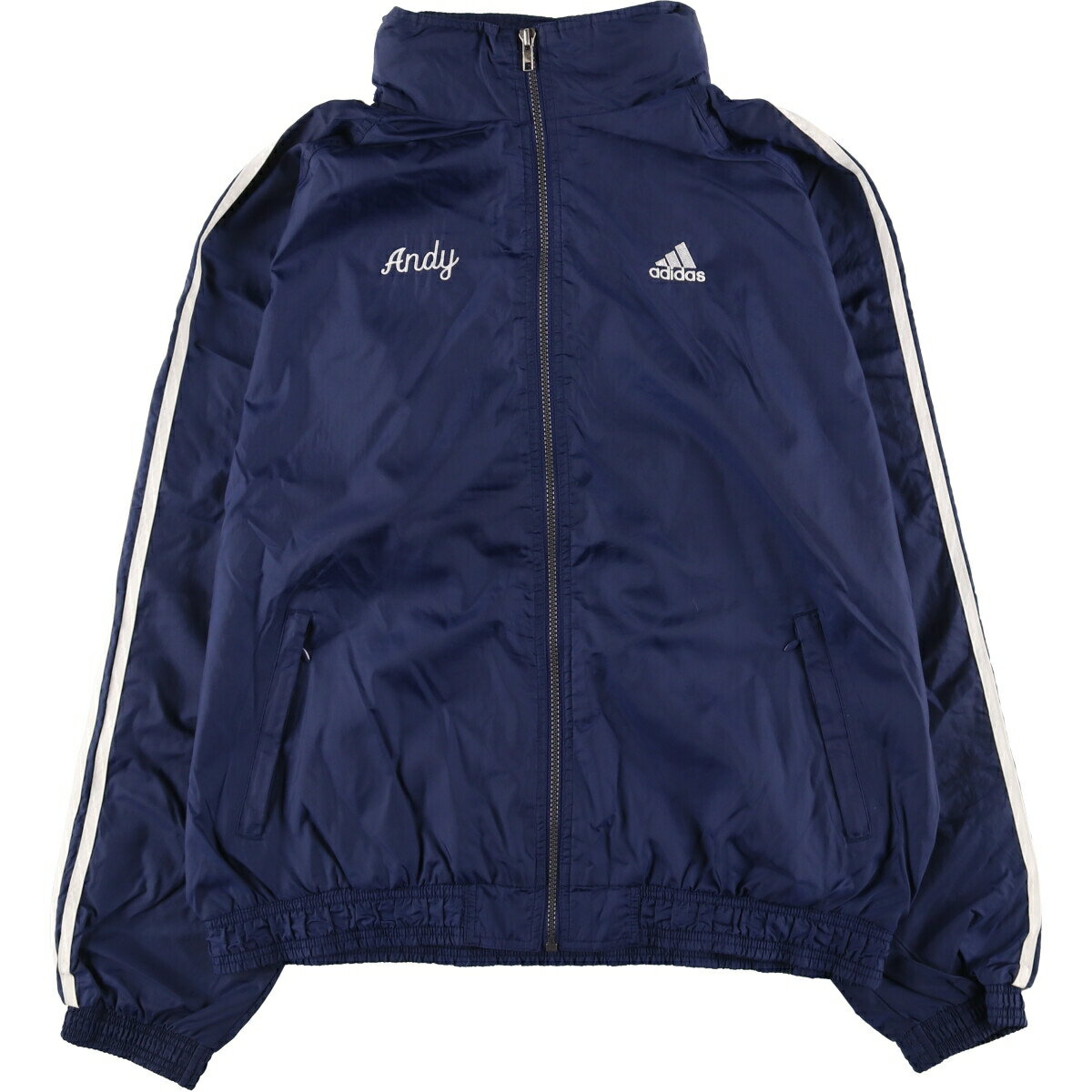 商品詳細 ブランド・adidas・アディダス・ 特徴・フルジップ・ラグランスリーブ・3本ライン・ヴィンテージ・フード収納型・ モデル/形状・TEAM・ナイロンジャケット・ 素材・ナイロン:100%・ 色・ネイビー系 紺色・ホワイト系 白色・...