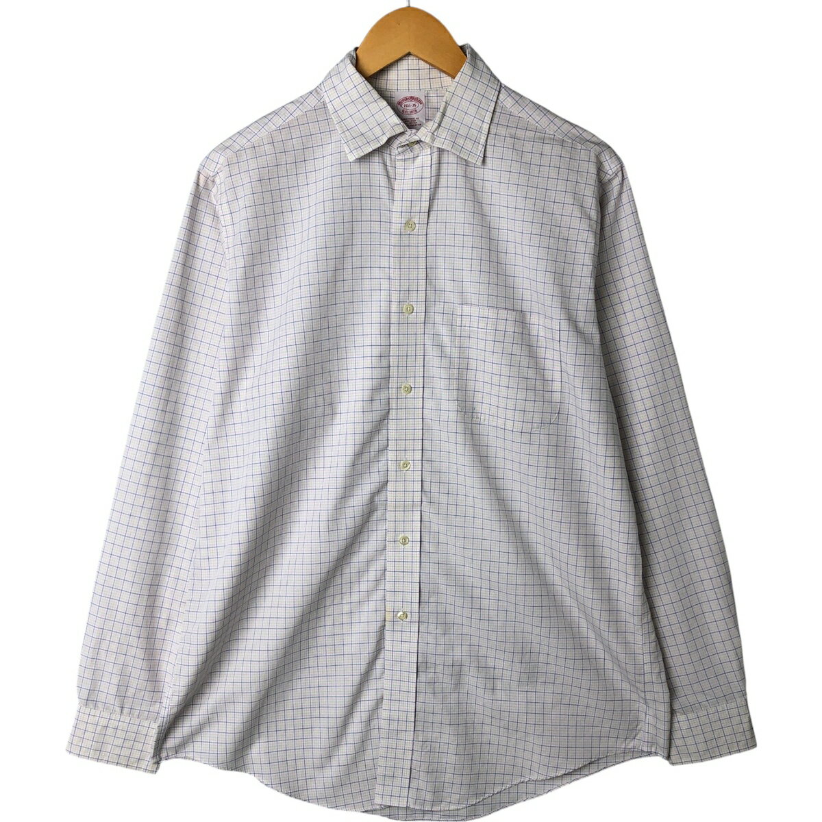 商品詳細 ブランド・Brooks Brothers・ブルックスブラザーズ・ 特徴・ワイドカラー・長袖・襟芯入り・ モデル/形状・Est.1818 ・長袖 チェックシャツ・ 素材・コットン:100%・ 色・ピンク系・ブルー系 青色・ホワイト系...