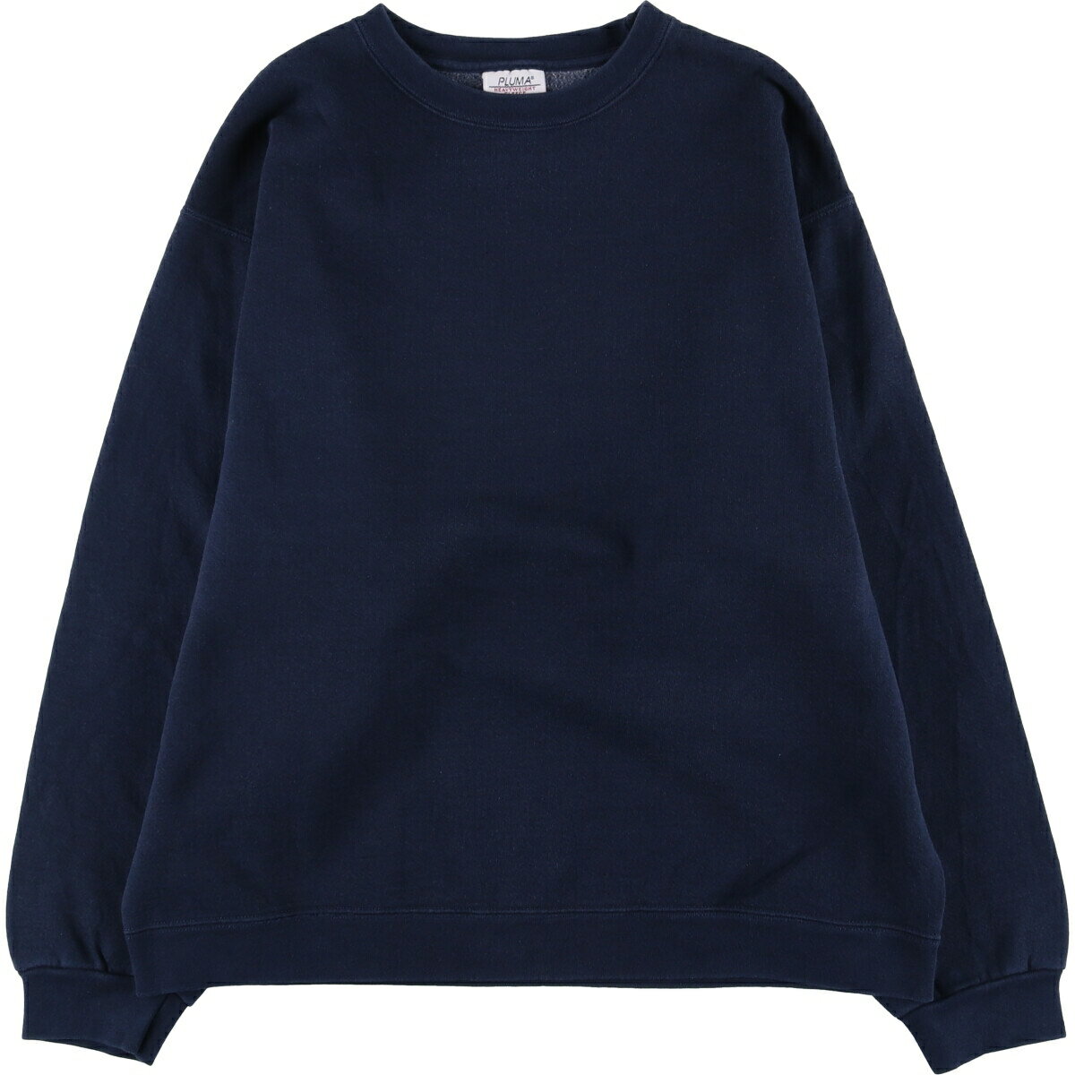 商品詳細 ブランド・PLUMA・ 特徴・クルーネック(丸首)・長袖・ヴィンテージ・ モデル/形状・HEAVYWEIGHT・無地 ブランクスウェットシャツ トレーナー・ 素材・コットン:80%・ポリエステル:20%・ 色・ネイビー系 紺色・ ...