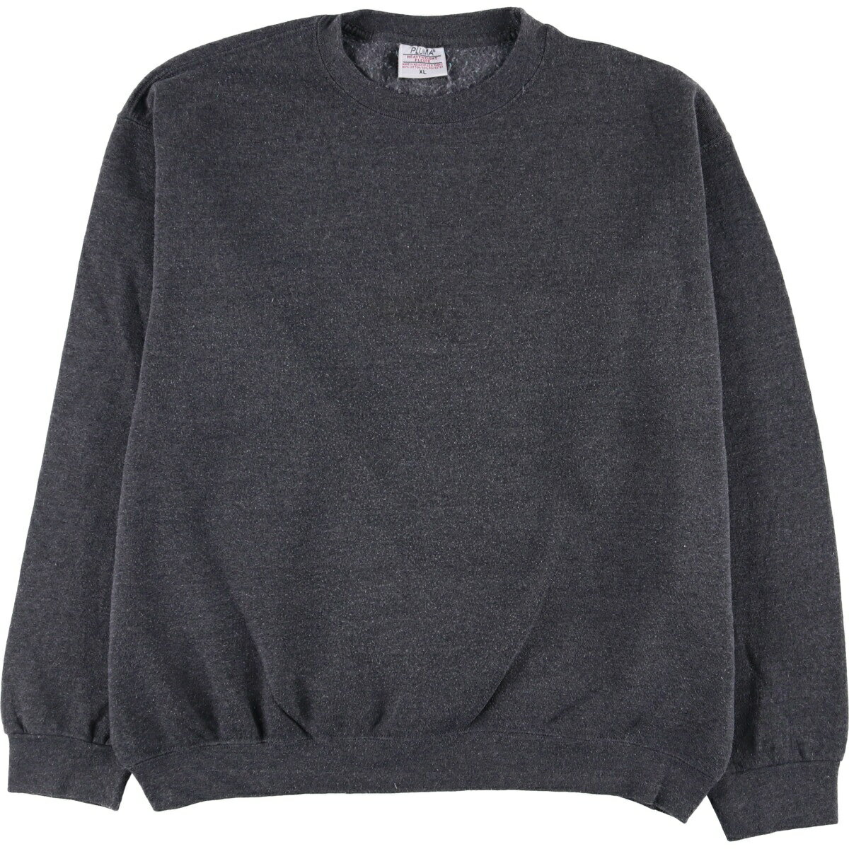 商品詳細 ブランド・PLUMA・ 特徴・クルーネック(丸首)・長袖・ヴィンテージ・ モデル/形状・無地 ブランクスウェットシャツ トレーナー・ 素材・コットン:50%・ポリエステル:50%・ 色・グレー系 灰色・ 柄・無地・ 生産国・メキシ...